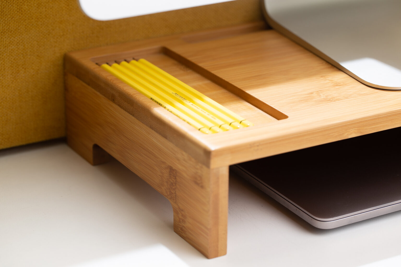 KIRANA BAMBOO MONITOR STAND & DESK ORGANIZER – timberconceptsshop