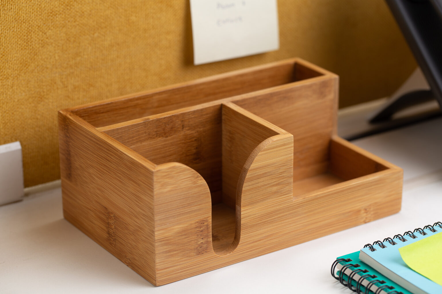 DAMLEE BAMBOO DESK ORGANIZER – timberconceptsshop
