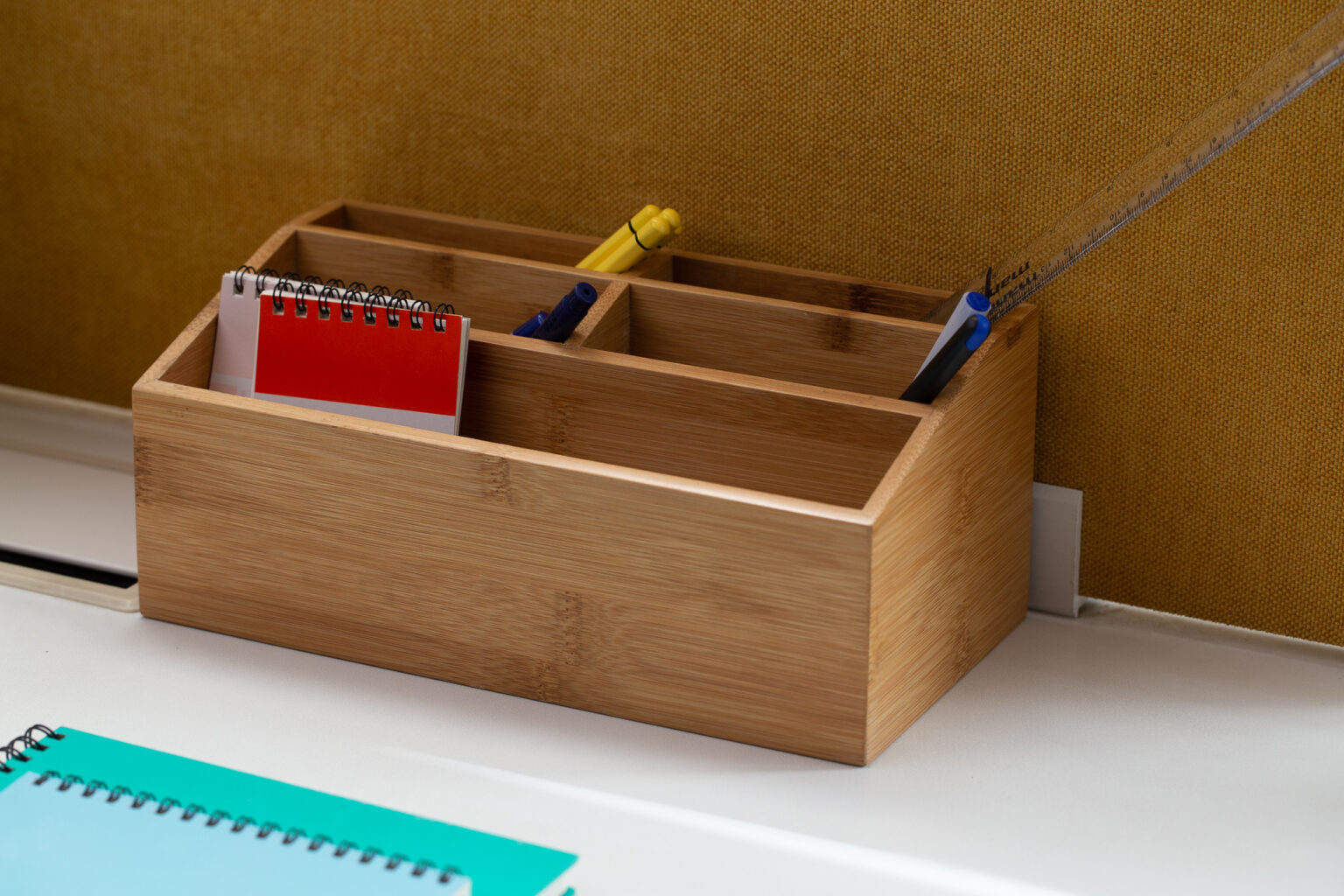 ARUNAL BAMBOO 5 COMPARTMENT ORGANIZER – timberconceptsshop